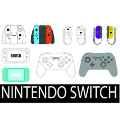 Nintendo Switch Vector Images (88)