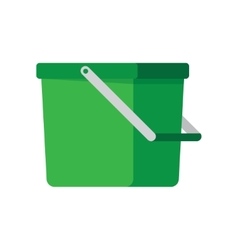 Empty bucket icon Royalty Free Vector Image - VectorStock