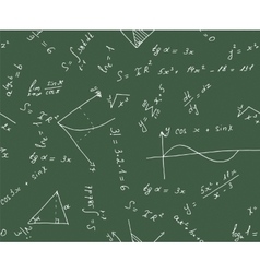 Seamless math background Royalty Free Vector Image
