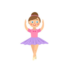 Cute little ballerina Royalty Free Vector Image