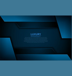 Modern navy blue background with abstract shape Vector Image
