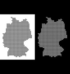 Germany Pixel Map Vector Images (over 170)