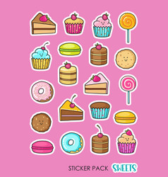 Stickers Royalty Free Vector Image - VectorStock