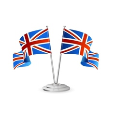 Greate Britain Flag and Shield Royalty Free Vector Image