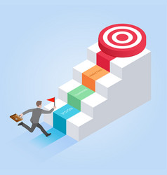 Goals concept Royalty Free Vector Image - VectorStock