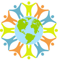 Happy team logo Royalty Free Vector Image - VectorStock