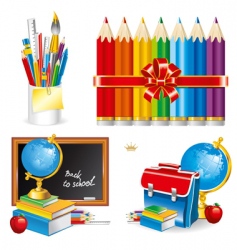 Mathematics icons set Royalty Free Vector Image