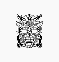 Barong bali Royalty Free Vector Image - VectorStock