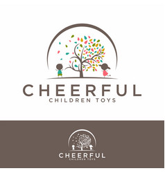 Kids toys logo Royalty Free Vector Image - VectorStock