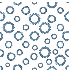 Gear wheel pattern Royalty Free Vector Image - VectorStock