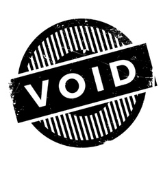 Void rubber stamp Royalty Free Vector Image - VectorStock