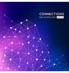 Abstract network background Royalty Free Vector Image