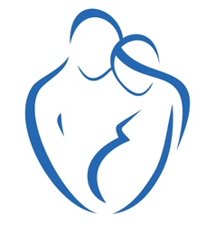 Happy family icons symbols collection Royalty Free Vector