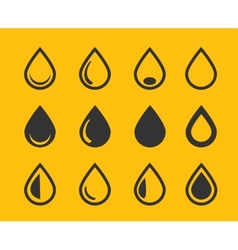 Drops Royalty Free Vector Image - VectorStock