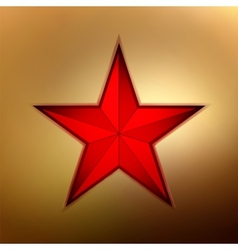 Red star design Royalty Free Vector Image - VectorStock