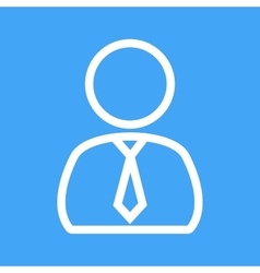 Male finance officer Royalty Free Vector Image