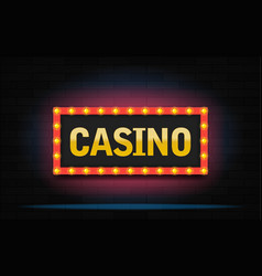 Versus screen design in neon style neon banner Vector Image