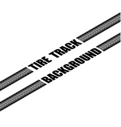 Tire track logo Royalty Free Vector Image - VectorStock
