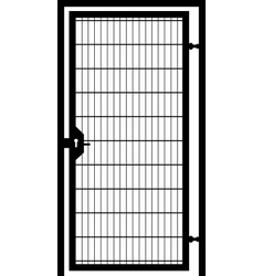 Gate silhouette Royalty Free Vector Image - VectorStock