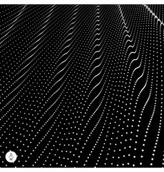 Wavy grid background Royalty Free Vector Image