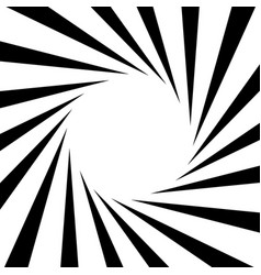 Circular stripes lines geometric pattern Vector Image