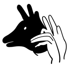 Hand Shadows Wolf Vector Images (46)
