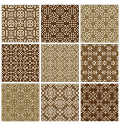Seamless print patterns Royalty Free Vector Image