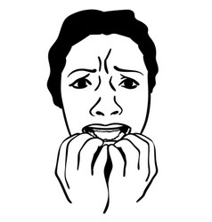 Nail Biting Vector Images (59)