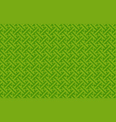 Green japanese paper and japanese pattern Vector Image
