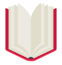 Colorful book logo icon element Royalty Free Vector Image