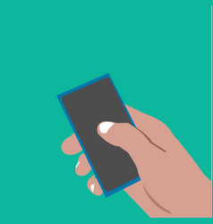 Man with a handphone Royalty Free Vector Image