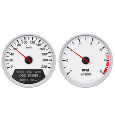 Speedometer Royalty Free Vector Image - VectorStock