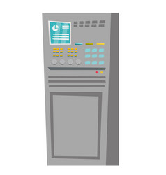 Control panel cartoon Royalty Free Vector Image