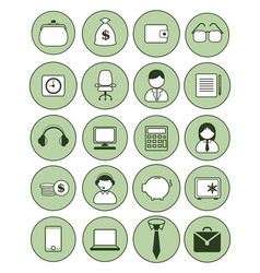 School principal on white background Royalty Free Vector