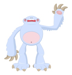 Striped Monster Royalty Free Vector Image - VectorStock