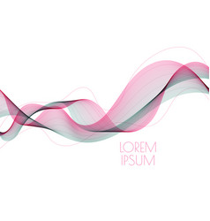 Abstract soft waves Royalty Free Vector Image - VectorStock