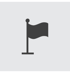 Simple flag isolated Royalty Free Vector Image