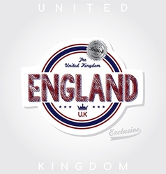 Uk labels Royalty Free Vector Image - VectorStock