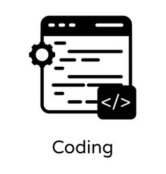 Coding Royalty Free Vector Image - VectorStock