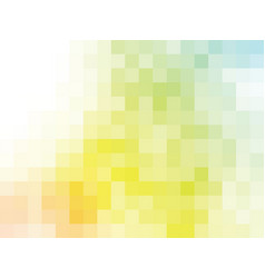 Yellow green square background Royalty Free Vector Image