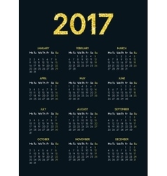 Emo calendar 2011 Royalty Free Vector Image - VectorStock