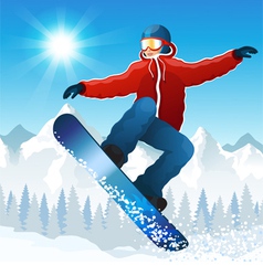 Snowboarding Royalty Free Vector Image - VectorStock