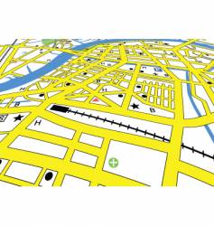 Street map Royalty Free Vector Image - VectorStock