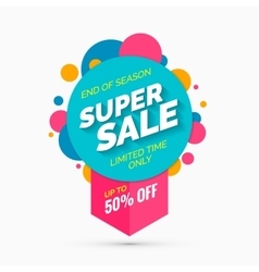 Limited time offer red label Royalty Free Vector Image