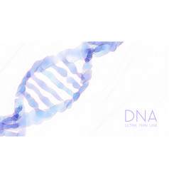 Abstract dna double helix Royalty Free Vector Image