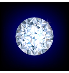 Diamond number four Royalty Free Vector Image - VectorStock