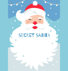 Sneaky santa Royalty Free Vector Image - VectorStock