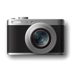 Compact digital camera Royalty Free Vector Image