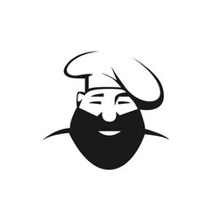 Hipster chef icon Royalty Free Vector Image - VectorStock