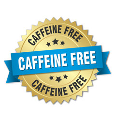 Free entry round isolated gold badge Royalty Free Vector